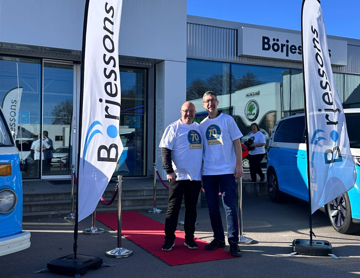 Tack Karlshamn för fina 70-årsdagar | Börjessons Bil